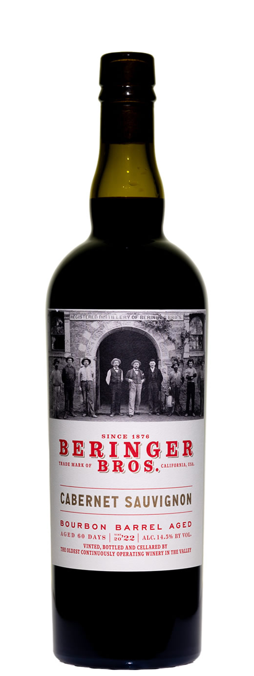 2022 Beringer Bros. Bourbon Barrel Aged Cabernet Sauvignon (750ml)